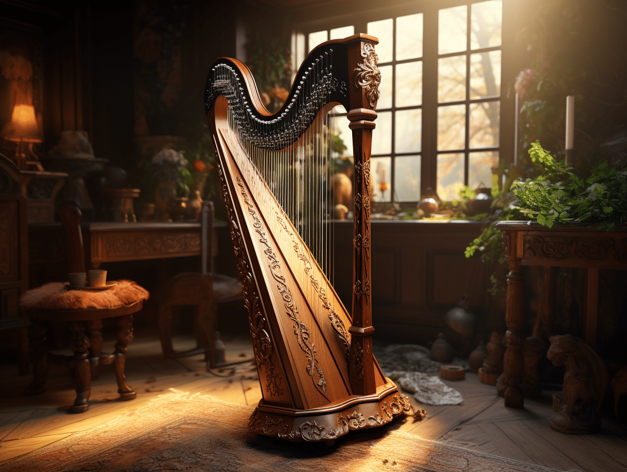 Harpe celtique irlandaise : origines, symboles et traditions - Blospot
